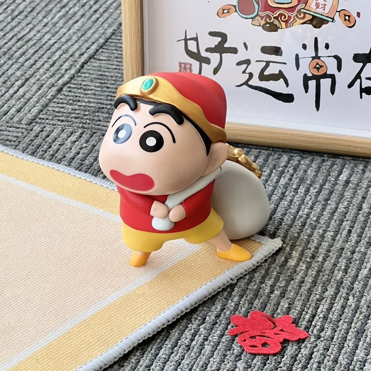 FIG79 | Shinchan Gold Bag Display Figure – GM School Lab