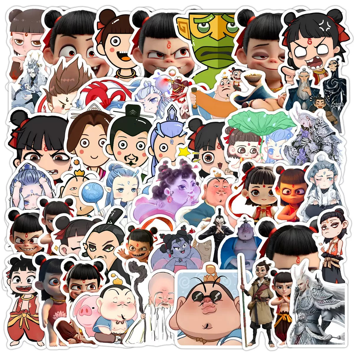 ST5032 | Nezha sticker pack (50sheets) – GM School Lab